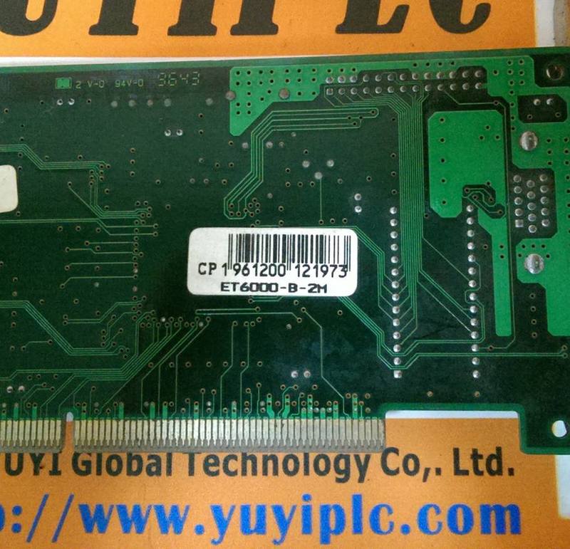 TSENG ET6000 / ET6000-B-2M PCI VGA CARD - PLC DCS SERVO Control MOTOR POWER SUPPLY IPC ROBOT